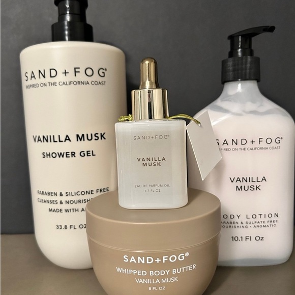 Sand + Fog | Bath & Body | Sand Fog Vanilla Musk Body Wash Set | Poshmark